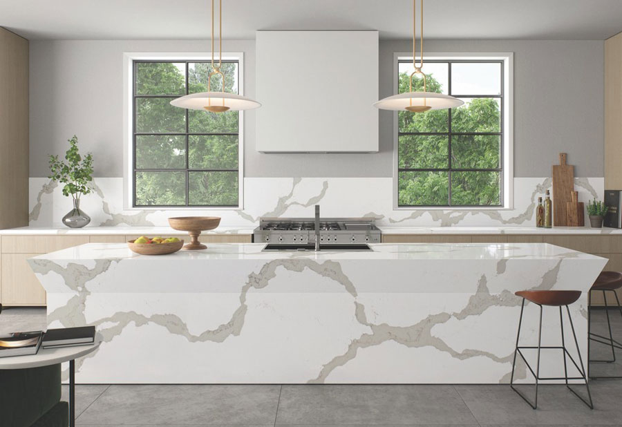 MATERIAL: Quartz with Oversized Veining - Stone Update Magazine